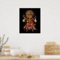 Aztec Mythology God Managua Poster | Zazzle