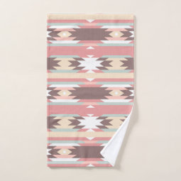 Aztec Native American Design Towels | Zazzle