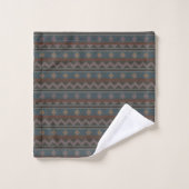 Aztec Native American Geometric Design Bath Towel Set | Zazzle