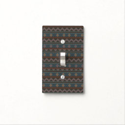Aztec Native American Geometric Design Light Switch Cover | Zazzle