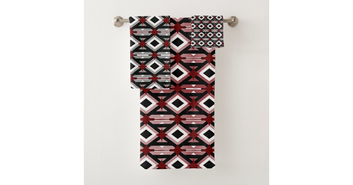 aztec pattern bath towel set | Zazzle