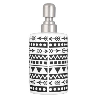 Aztec Pattern bathroom set | Zazzle