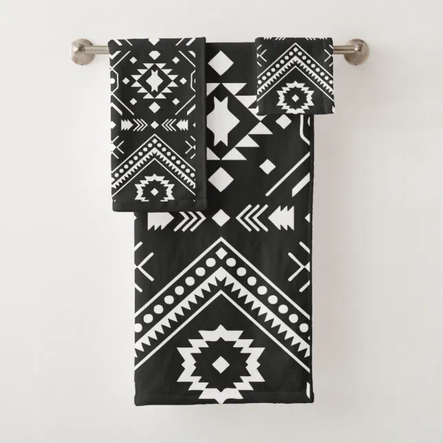 AZTEC TRIBAL - Bathtowel Set | Zazzle