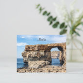 Azure Window in Malta Postcard | Zazzle