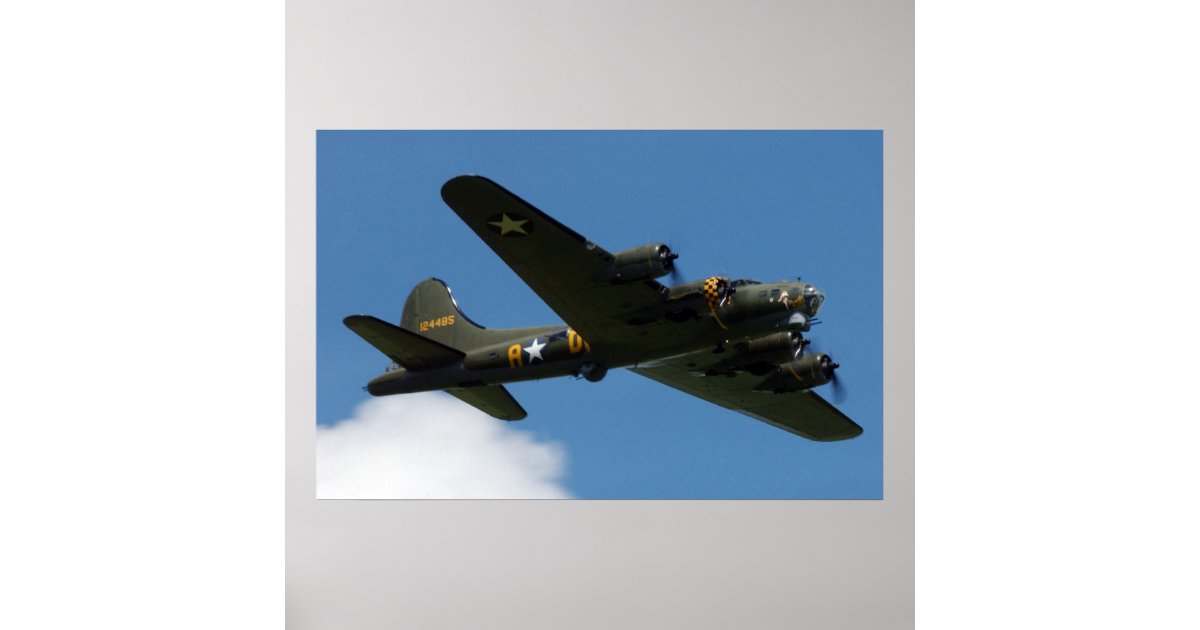 B-17 Flying Fortress Poster | Zazzle