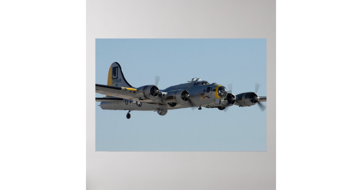 B-17 Flying Fortress Poster | Zazzle