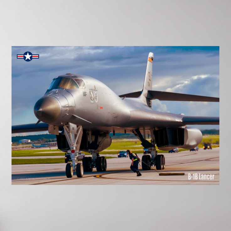 B-1B LANCER POSTER | Zazzle