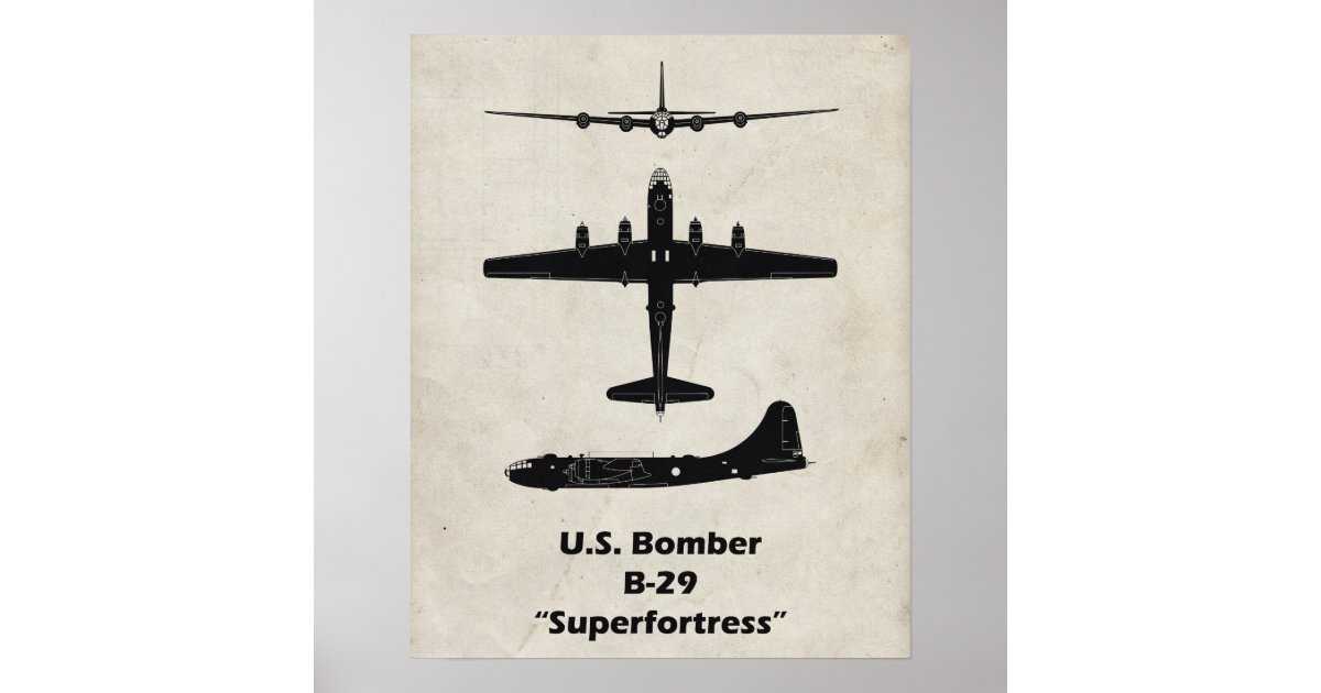 B-29 Superfortress Poster | Zazzle