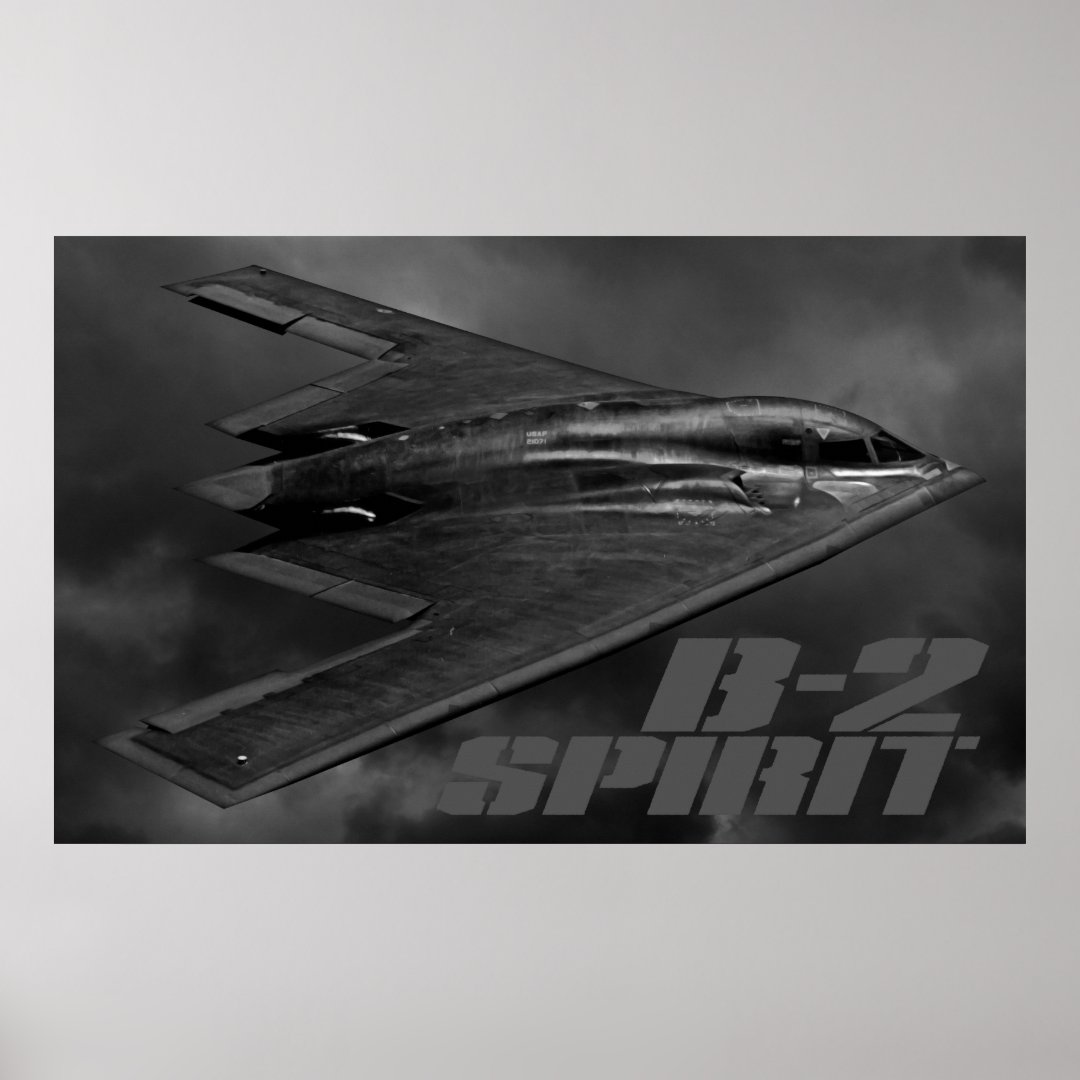 B-2 Spirit Poster | Zazzle
