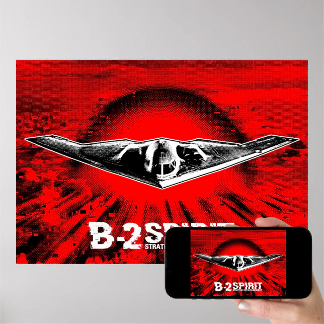 B-2 Spirit Poster Poster | Zazzle