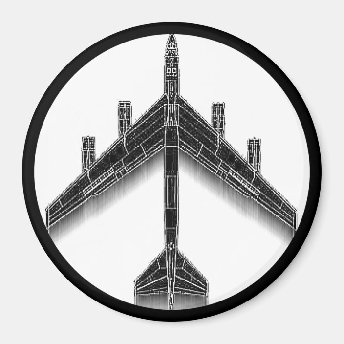 B-52 Peace Magnet | Zazzle.com