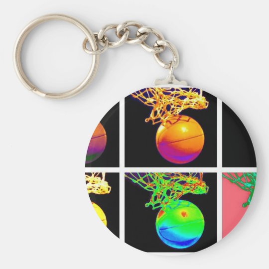 Mini Basketball Keychain | Zazzle.com