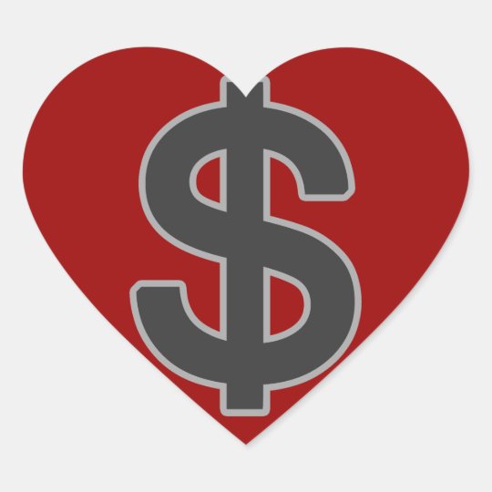 Medical Symbol Caduceus Heart Sticker | Zazzle.com