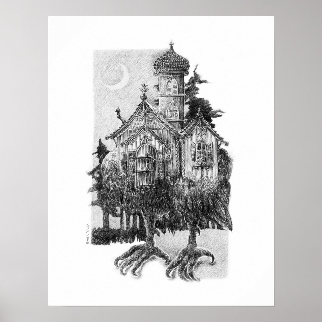 Baba Yaga Poster | Zazzle