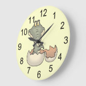 Baby Alligator Hatching Wall Clock | Zazzle