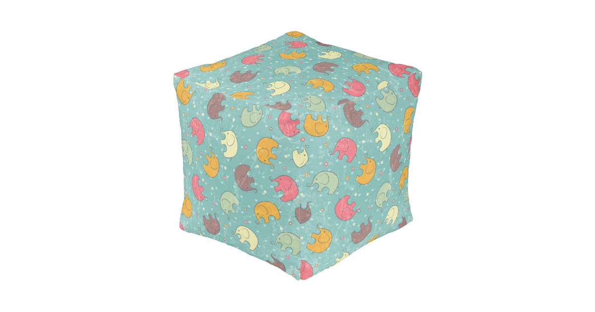 baby background pouf | Zazzle