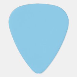 Baby Blue 89cff0 Guitar Pick | Zazzle