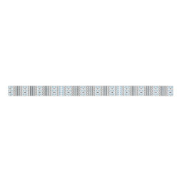 Baby Blue ,Black White Aztec Tribal Print Grosgrain Ribbon | Zazzle