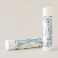 Baby Blue Floral Quinceañera Princess Dress Crown Lip Balm | Zazzle