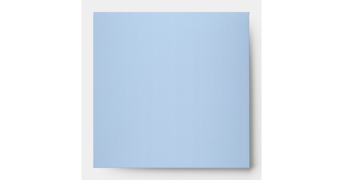 Baby Blue Linen Envelopes | Zazzle
