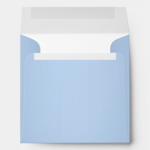 Baby Blue Linen Envelopes | Zazzle