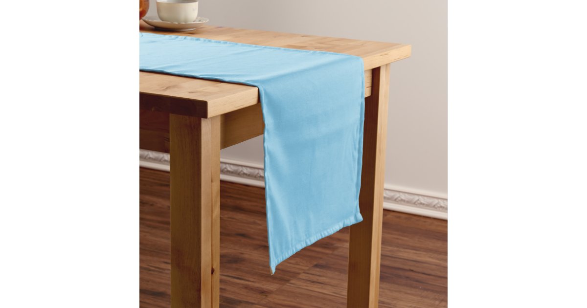 Baby Blue Table Runner | Zazzle