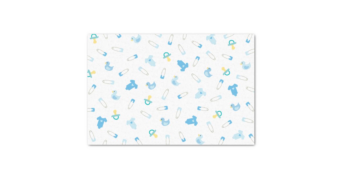 Baby Blue Tissue Paper | Zazzle