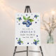 Baby Blueberries Baby Shower Welcome Sign | Zazzle