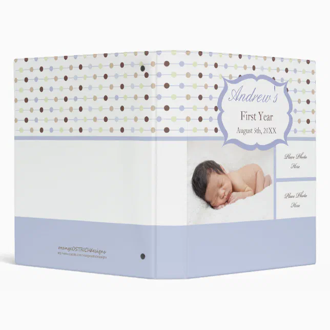 Baby Book Binder | Zazzle
