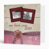 Baby Book: My First Year {TBA WINNER} Binder | Zazzle