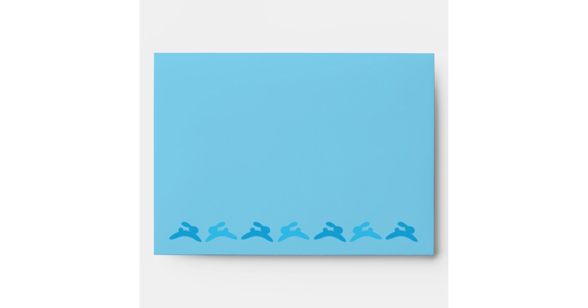 Baby Boy Baby Shower Invitation Envelope | Zazzle