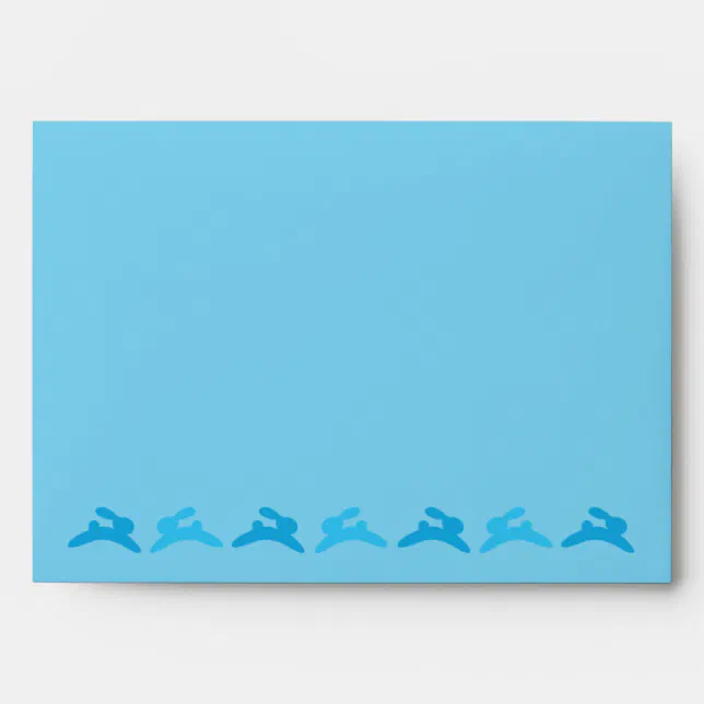 Baby Boy Baby Shower Invitation Envelope | Zazzle