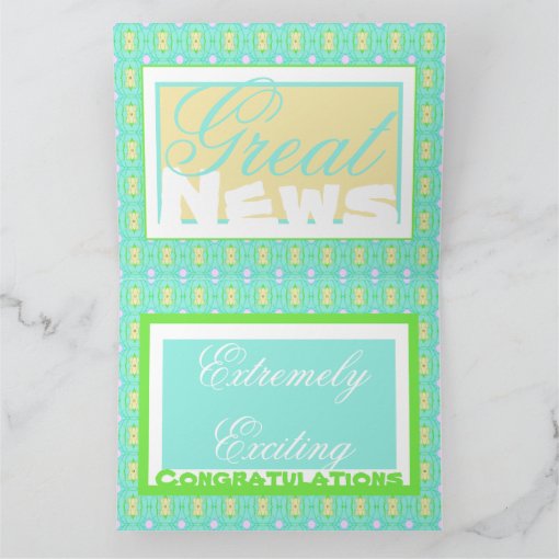 Baby Boy Congratulations Shower Card | Zazzle