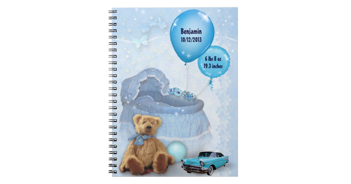 Baby Boy Notebook | Zazzle