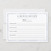 Baby Boy Watercolor Milestone Six Month Old Card | Zazzle