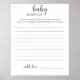 Baby bucket list poster | Zazzle