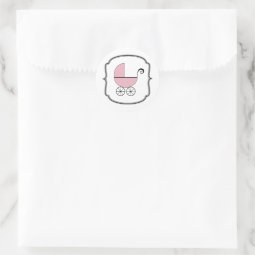 Baby Buggy Sticker | Zazzle