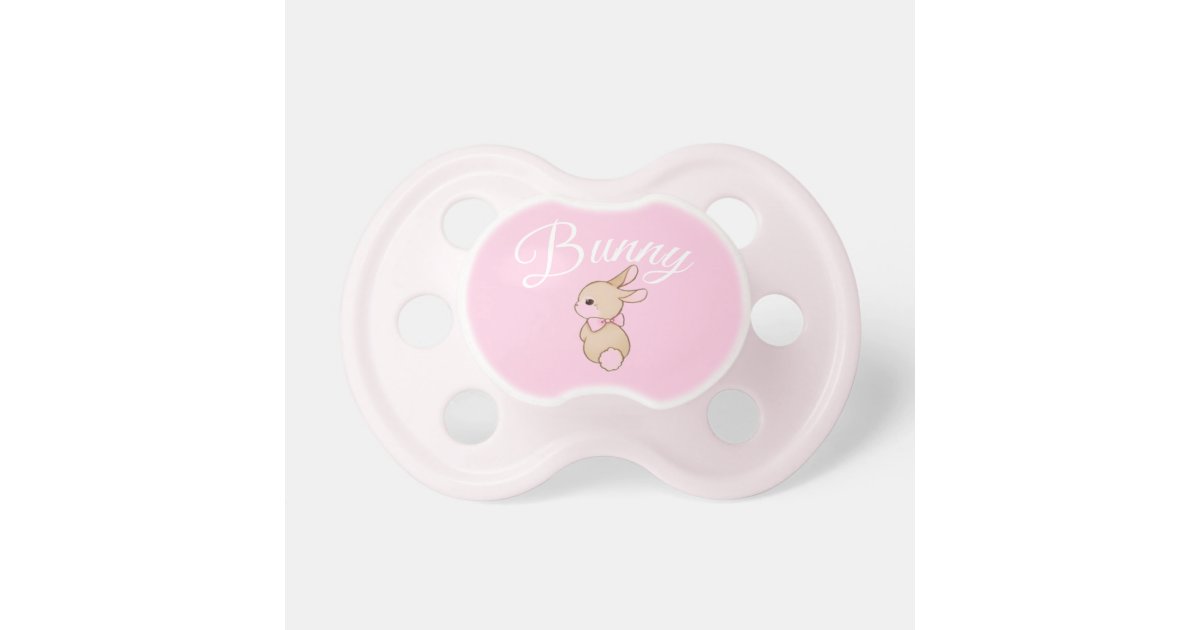 Baby bunny pacifier | Zazzle