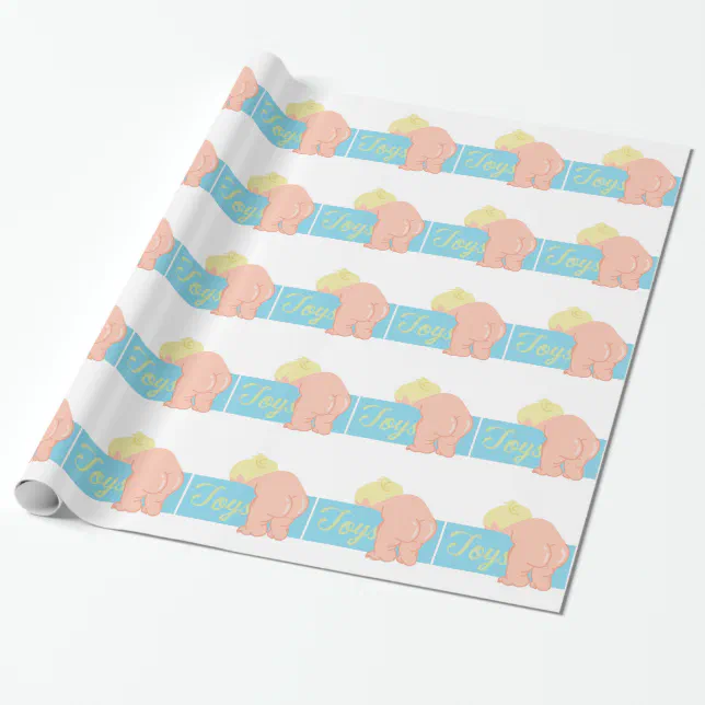 Baby Butt Wrapping Paper | Zazzle