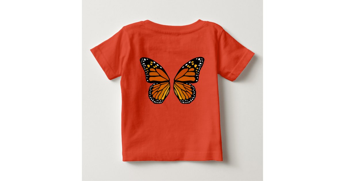 Baby Butterfly Cute Organic Butterfly Baby Creeper | Zazzle