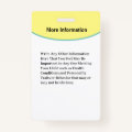 Baby Child Photo Name ID Identification Card Badge | Zazzle