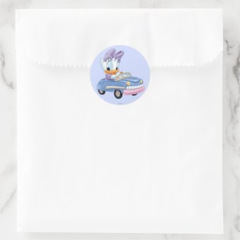Baby Daisy Duck Classic Round Sticker | Zazzle