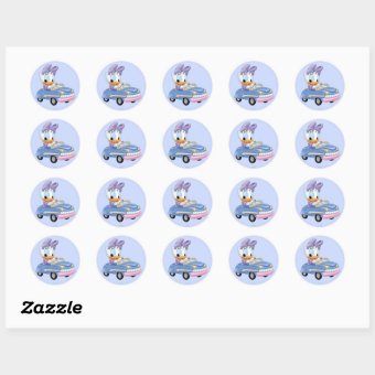 Baby Daisy Duck Classic Round Sticker | Zazzle
