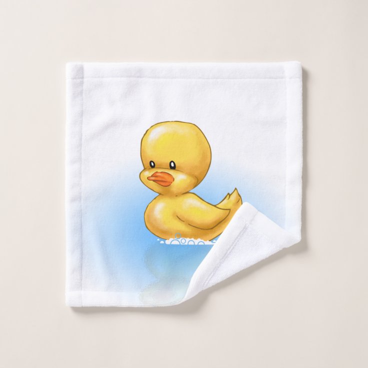 Baby Duck Wash Cloth | Zazzle