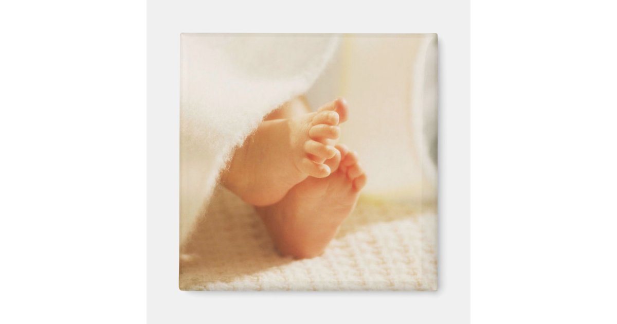 Baby Feet magnet | Zazzle