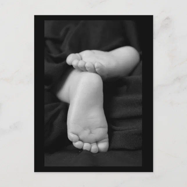 Baby Feet Postcard | Zazzle