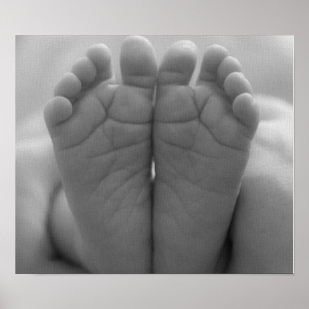 Baby Feet Poster | Zazzle