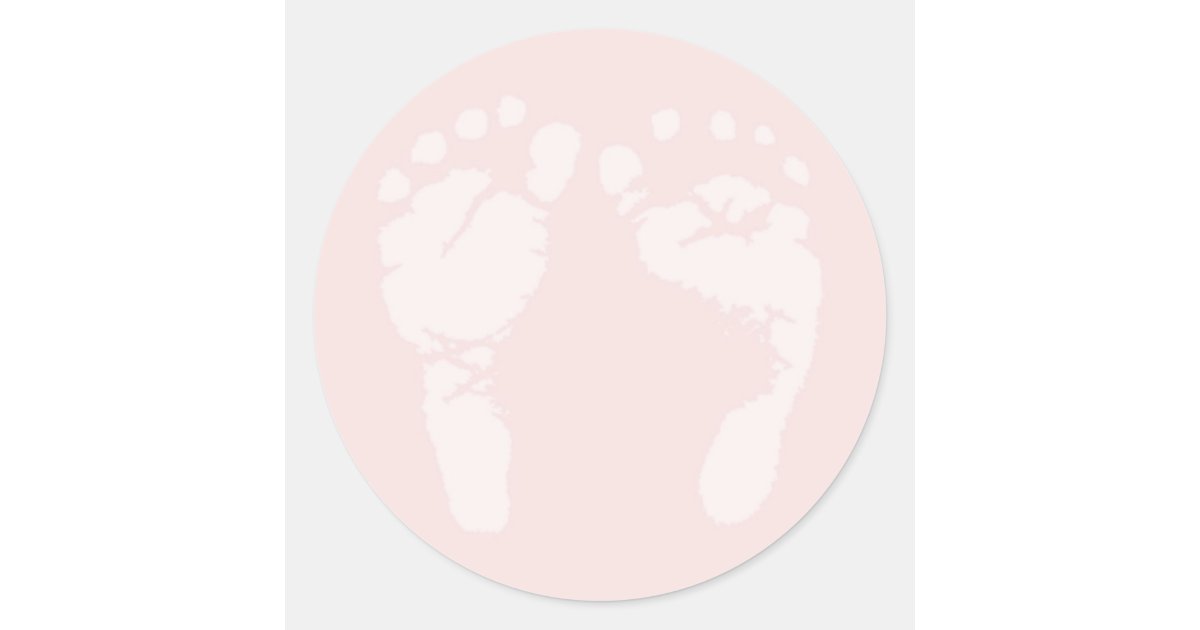 Baby Feet Stickers | Zazzle