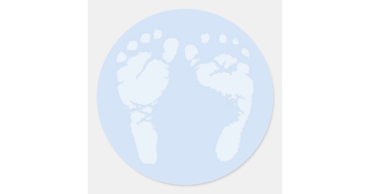 Baby Feet Stickers | Zazzle