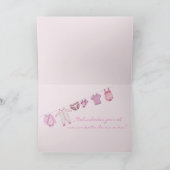 Baby Girl Spanish congratulations Card | Zazzle
